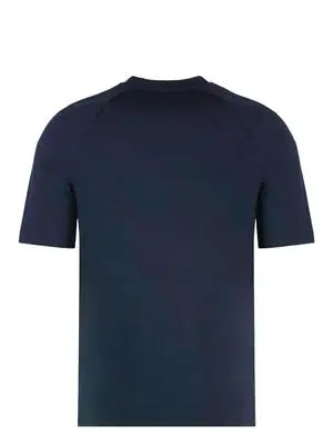 BOSS Raglan-sleeve T-shirt - Blue