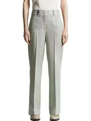 Peserico Tailored Straight-leg Trousers - Grey