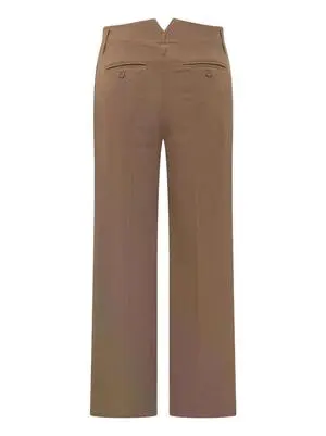 SEMICOUTURE Shelby Trousers - Brown