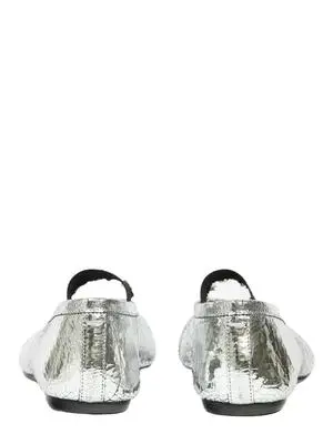 MAISON MARGIELA Maison Margiela Tabi Leather Ballet Flats