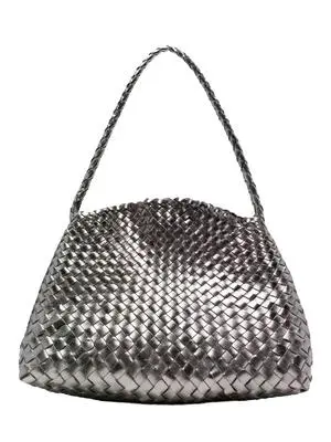 DRAGON DIFFUSION Woven Leather Shoulder Bag