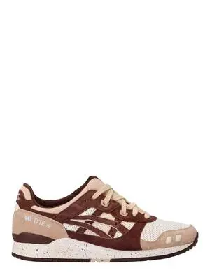 Asics Gel-lyte Iii Og Panelled Leather And Mesh Sneakers - Red