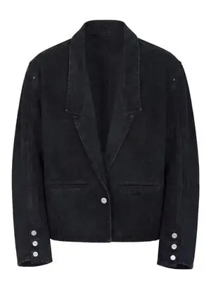 PROTÉMOA Denim Blazer - Black
