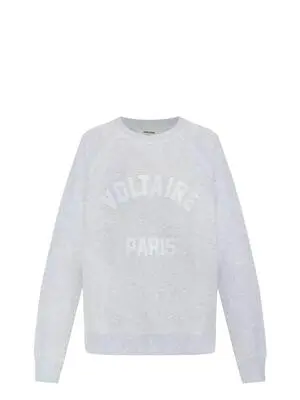 Zadig&Voltaire Logo Detail Sweatshirt - Grey