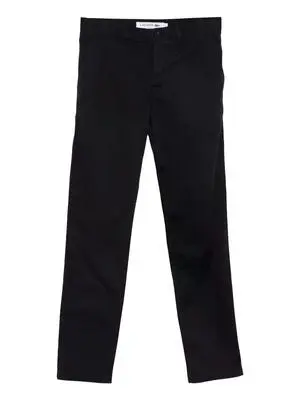 Lacoste Cotton-blend Trousers - Blue