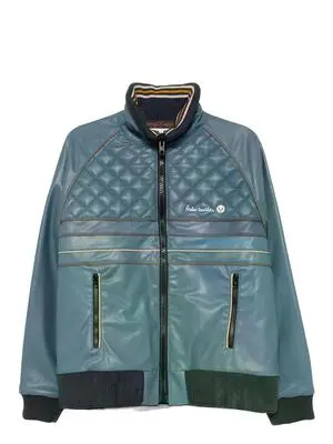 Kolor Slogan-embroidered Jackcet - Blue