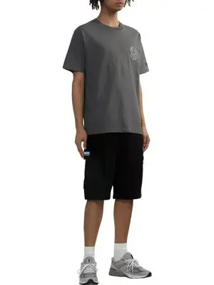 New Era Yankees Logo-embellished T-shirt - Grey