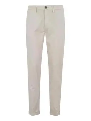 RE-HASH Belt-loop Pocket Chinos - Neutrals