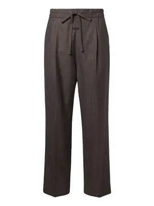 Fear Of God Virgin Wool Straight Leg Trousers - Grey