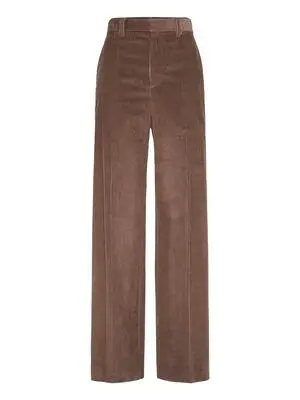 BRUNELLO CUCINELLI Brunello Cucinelli Corduroy Wide-Leg Trousers