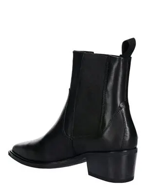 VAGABOND SHOEMAKERS Kelsey Pointed-toe Heeled Boots - Black