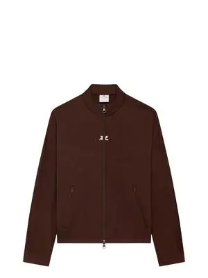 COURREGES Zip-up Track Jacket - Brown