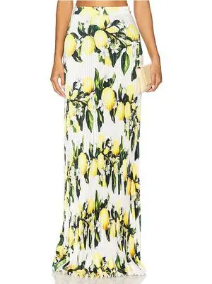 L'IDEE X Revolve Gala Skirt - White