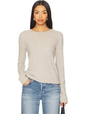 Free People We The Free Nova Long Sleeve Tee - Sage