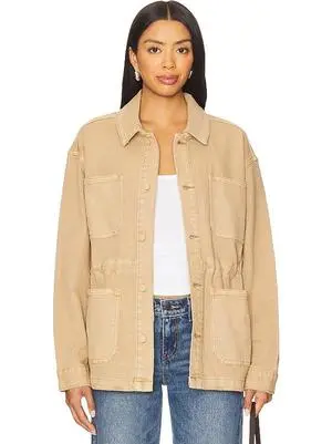 Good American Canvas Jacket - Tan