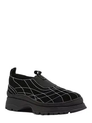 NICOLE SALDANA Nicole Saldaña Sacha Leather Loafers
