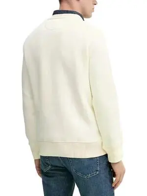 Gant Logo Embroidered Sweatshirt Neutrals