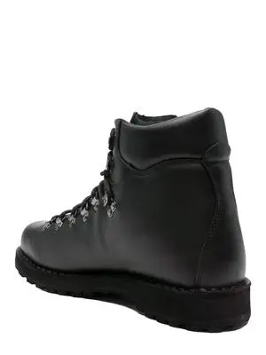 Diemme Leather Lace-up Boots - Black