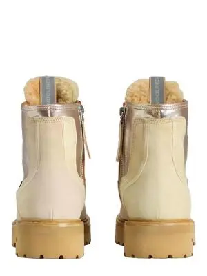 Woolrich Metallic-panel Lace-up Boots - Neutrals