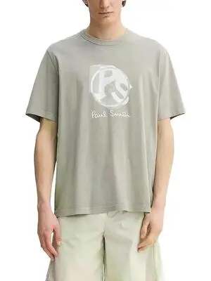 Paul Smith Logo-print T-shirt - Grey