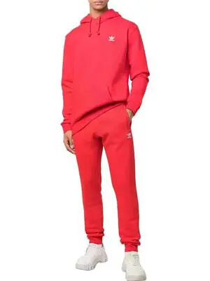 Adidas Embroidered-logo Joggers - Red