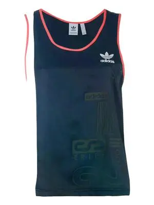Adidas Active Icons Og Tank" Sleeveless Scoop Neck Tank - Blue
