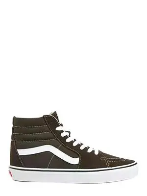 VANS Sk8-hi High Top Lace-up Sneakers - Brown