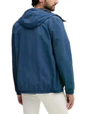 Barbour Hooded Jacket - Blue