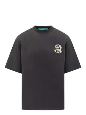 BARROW Graphic Print T-shirt - Grey
