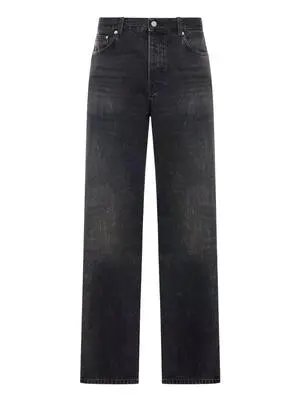 HAIKURE Straight Five-pocket Jeans - Black