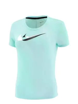 Nike Dri-fit Swoosh Run Short-sleeve T-shirt - Blue