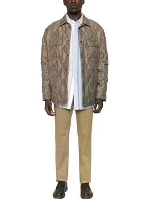 Etro Frayed-hem Trousers - Neutrals