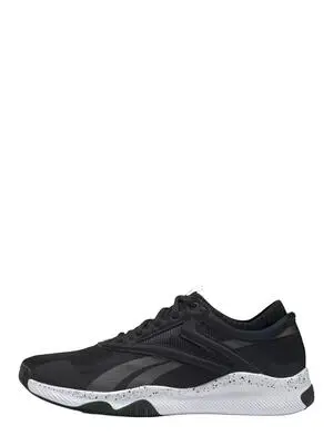 REEBOK Low Top Lace Up Sneakers With Speckled Sole - Black