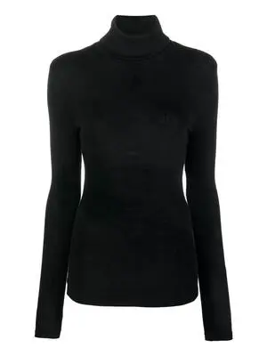 MARANT ETOILE Isabel Knit Roll Neck Jumper - Black