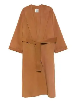 BY MALENE BIRGER Wool Coat - Brown