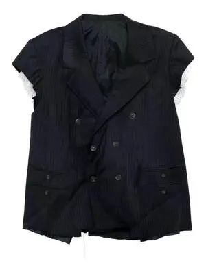SONIA CARRASCO SONIA CARRASCO Sleeveless Double-Breasted Blazer