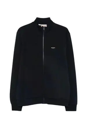 Woolrich Zip-up Turtleneck Sweatshirt - Blue