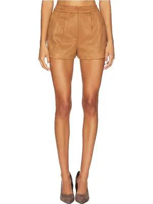 Astr The Label Jude Shorts In . Also - Brown