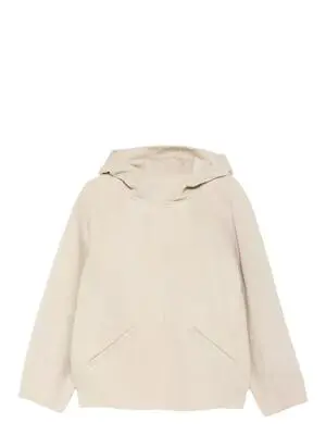 Soeur Gretel Hooded Long Sleeve Jacket - Neutrals
