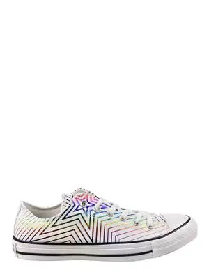 CONVERSE Chuck Taylor All Star Ox Rainbow Star Sneakers - White