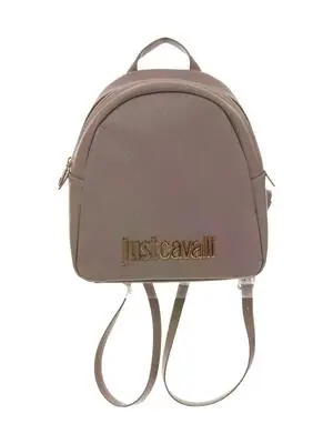 Just Cavalli Logo Backpack - Brown