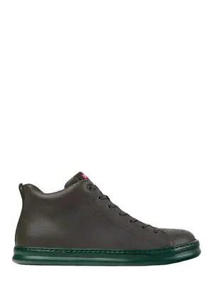 Camper Runner Leather Lace-up Sneakers - Grey