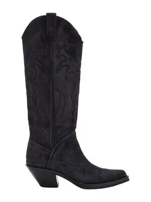 GABRIELA HEARST Gabriela Hearst Capitana Suede Western Boots