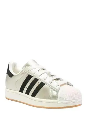Adidas Superstar Ii 3-stripe Sneakers - Silver