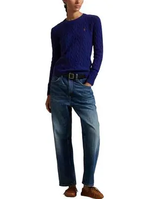 Polo Ralph Lauren Cable-knit Wool Pullover - Blue