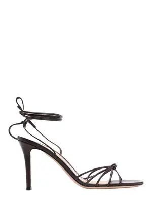 GIANVITO ROSSI Gianvito Rossi 85mm Strappy Leather Sandals