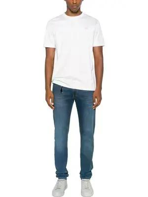 Paul & Shark Logo-print Cotton T-shirt - White