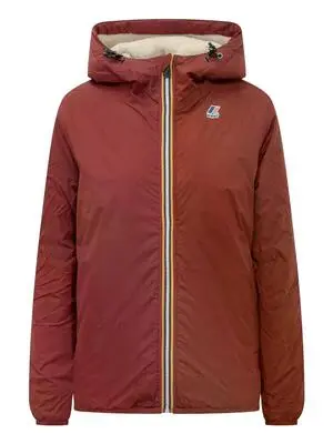 K-WAY Hooded Padded Jacket Red