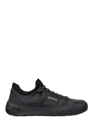 Camper Peu Serra Lace-up Knit Trainers - Black