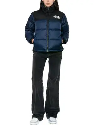 The North Face The North Face 1996 Retro Nuptse High-Neck Puffer Jacket Blue
